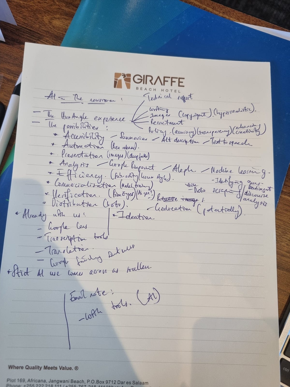 Enhancing journalism through AI: What are the actual possibilities ...